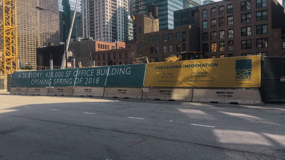 Construction Banners And Job Site Signs | Fence Wraps | Cushing