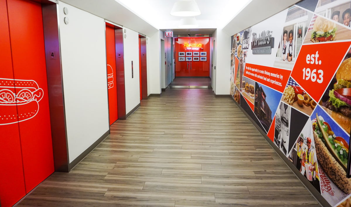 Vinyl Office Wall Graphics And Decals For Business | Cushing