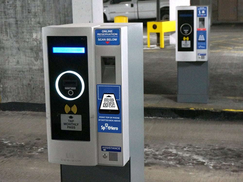 SpotHero Garage Stickers Boost User Experience | Cushing