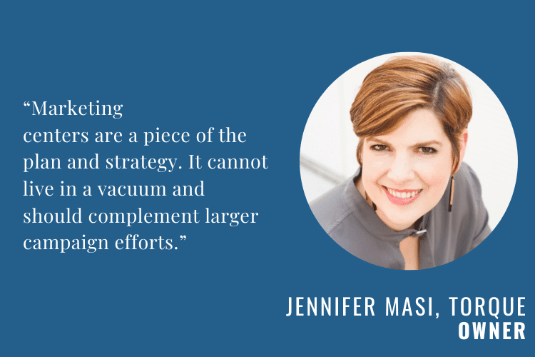 Marketing Centers Help Close Deals